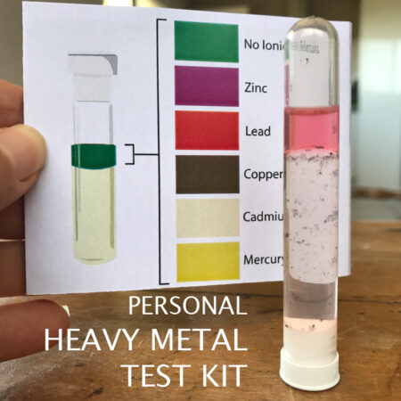 Heavy Metal Test Kit - 8 Tests Per Kit Home Use Easy to use