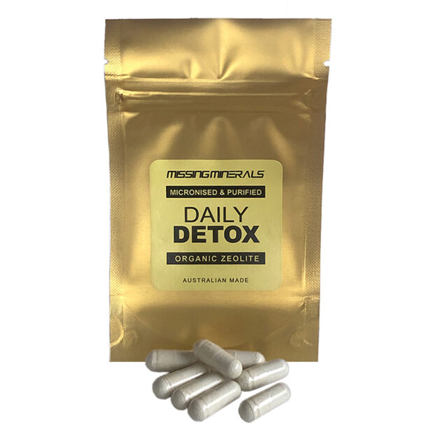 Daily Detox Purified & Micronised Zeolite Capsules